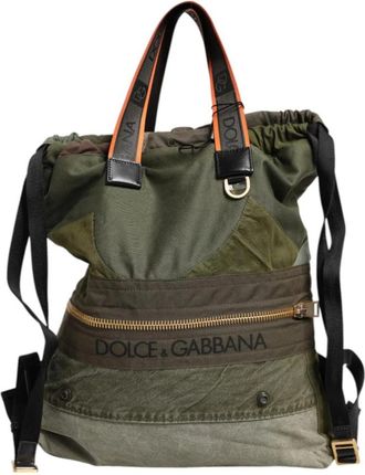 Dolce & Gabbana Luxuri&ouml;se Strau&szlig;enleder Brieftasche mit Viel Stauraum - - Bags - Herren - Gr&uuml;n - ONE SIZE