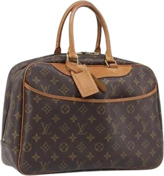 Louis Vuitton Sac bandouli&egrave;re Deauville Pre-owned - Femme - Pre-owned - Brun - Taille: ONE Size