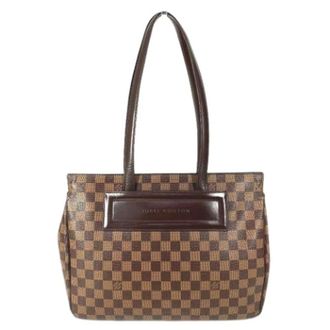 Louis Vuitton Pre-owned Damier Canvas Tote Bag - - Pre-owned - Damen - Braun - ONE SIZE