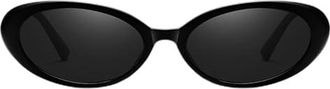 Generic scyca Lunettes de soleil ovales rétro pour femmes,petites lunettes de soleil ovales - Petites lunettes de soleil ovales à la mode, nuances vintage des