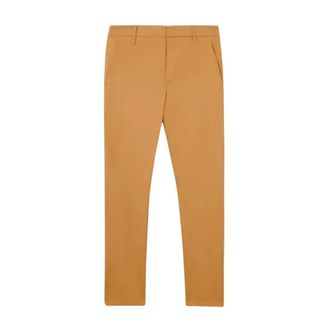 Dondup Pantalone Alfredo - Homme - Pantalons - Brun - Taille: W35