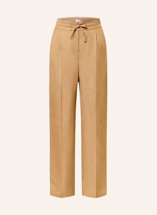 Riani Riani Marlenehose Mit Leinen beige