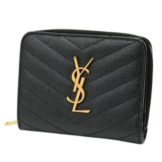 Saint Laurent Portefeuille Bi-fold Pre-owned - Femme - Pre-owned - Noir - Taille: ONE Size