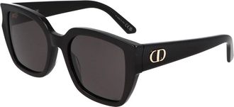 Dior Quadratische Sonnenbrille Diorglow S1I - - Accessories - unisex - Schwarzk - 53 MM