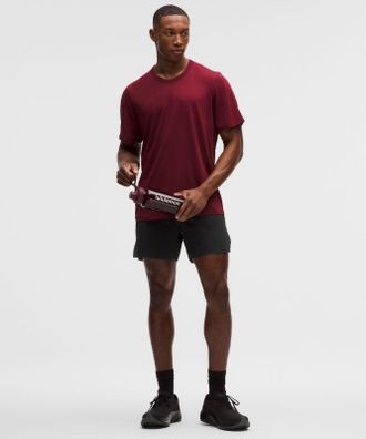 lululemon Short de course Fast and Free doubl&eacute; pour Hommes - 13 cm - Taille 2XL