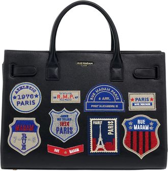 Rue Madam Femme, Sacs, Noir, Taille: ONE Size Sac bandouli&egrave;re