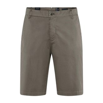 Bomboogie Homme, Shorts, Beige, Taille: W30 Bermuda en coton avec micro-imprim&eacute;