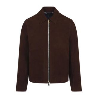 Paul Smith Homme, Vestes, Brun, Taille: L Veste en cuir
