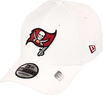 New Era 39Thirty Stretch Cap - Tampa Bay Buccaneers Blanc