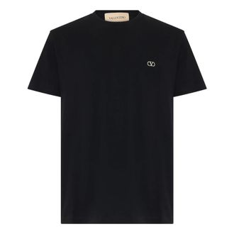 Valentino Garavani T-Shirts - - Tops - Herren - Schwarzk - S