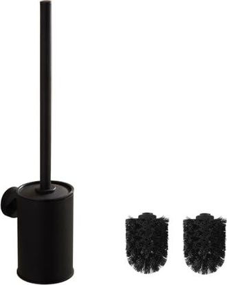 BGL Fashion Set Brosse de Toilette avec Montage mural, Acier Inoxydable 304, Support ABS Hygi&eacute;nique, Design Compact, T&ecirc;te de Brosse Rempla&ccedil;able pour Petites Salle