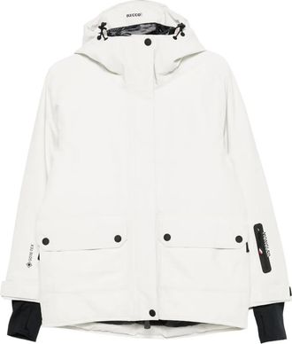 Moncler Klassische Kapuzenjacke - Weiß