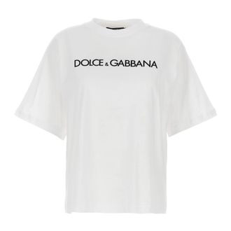 Dolce & Gabbana T-Shirts - - Tops - Damen - Wei&szlig; - XS