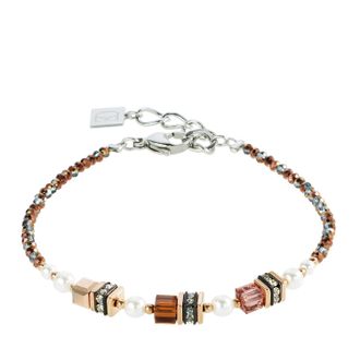 Coeur de Lion Armband - Armband Sparkling Princess Mocha Mousse - Gr. ONE SIZE - in Braun - f&uuml;r Damen