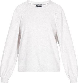 Dreimaster Dreimaster Sweatshirt Frauen cremewei&szlig; meliert