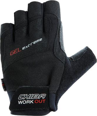 Chiba Gloves Herren Handschuh Gel Extrem, Schwarz, S