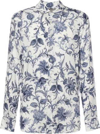 Etro Homme, Chemises, Multicolore, Taille: XL Floral Shirt