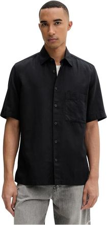 Marc O'Polo Homme, Chemises, Noir, Taille: M Short Sleeve Chemises