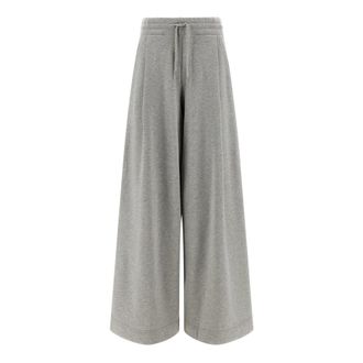 Dries Van Noten Hadium Gauze Cotton Hosen - - Trousers - Damen - Grau - M