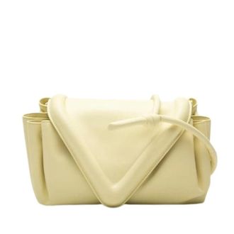 Bottega Veneta Sac bandouli&egrave;re vintage Pre-owned - Femme - Pre-owned - Jaune - Taille: ONE Size