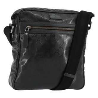 Gucci Pre-owned Canvas Umh&auml;ngetasche - - Pre-owned - Damen - Schwarzk - ONE SIZE