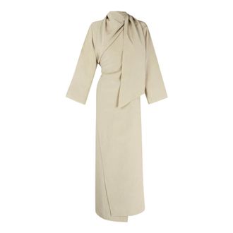 Cortana Femme, Robes, Beige, Taille: 42 FR Sofia Wrap Dress