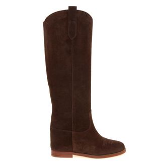 Via Roma 15 Stivale Ricami - - Shoes - Damen - Braun - 37 1/2 EU