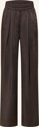 Lacoste Marlenehose Aus Satin braun