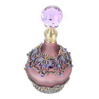 DOITOOL Vintage Glas Parf&uuml;mzerst&auml;uber Nachf&uuml;llbare Reiseflasche Lichtgesch&uuml;tzter &Auml;therischer &Ouml;lbeh&auml;lter Auslaufsicher Wiederverwendbar Praktischer Duftspender