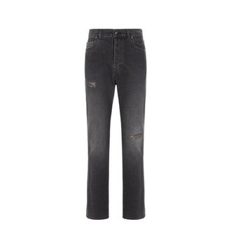 Missoni Jeans mit geradem Bein in Schwarz