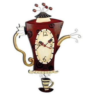 Enesco C652 BOUILLANT Uhr The Sprudeln, Harz, beige, 53