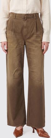 Maison Margiela High-Waist Wide-Leg Jeans aus Denim mit Bundfalten
