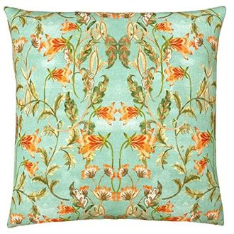 furn. Evans Lichfield Heritage Bell Flowers Polyester-Kissen, gefüllt, Polyester, Larchmere