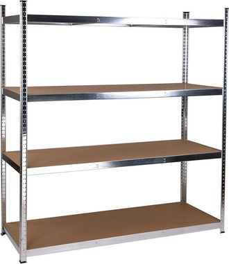 Dema Dema - Regal Steckregal Metallregal Vorratsregal Wandregal Schwerlastregal Kellerregal