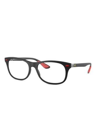Ray-Ban lunettes de vue à monture carrée - Noir