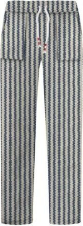 MC2 Saint Barth Homme, Pantalons, Multicolore, Taille: S Pantalone AllUncinetto Coulisse Calais Crochet Stripes V