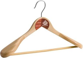 hOme Home Garderobe mit Stange, Holz/Stahl, 40 x 6 x 25 cm