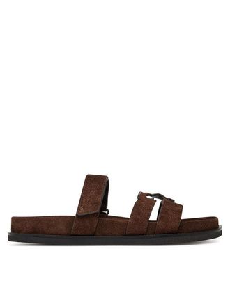 Tory Burch Tory Burch Pantoletten Ines Sport Slide 163481 Braun