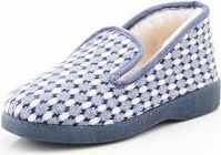 Damart Chaussons Thermolactyl Femme Bleu Imprim&eacute; Taille 39