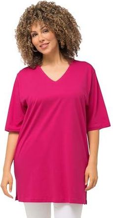 Ulla Popken T-Shirt_515283, T-Shirt Femme, Fuchsia Pink, 50-52