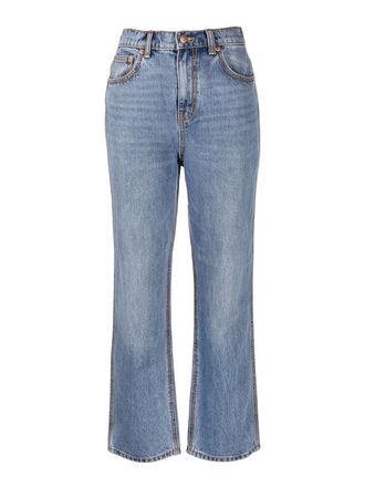 Tory Burch Jean Droit - Clair Délavé
