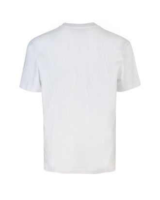 Lacoste Mens T-Shirt White Cotton T-Shirts And Polos