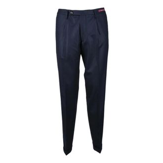 Michael Coal Homme, Pantalons, Bleu, Taille: W40 Pantalon en laine pure