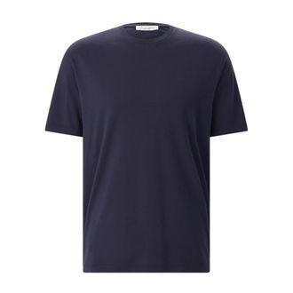 Roberto Collina Crew Neck T-Shirt - - Tops - Herren - Blau - 3XL