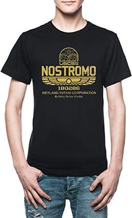 Vendax Vendax Nostromo - Alien T-Shirt Homme Noir