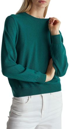 Benetton Shirt G/C M/L, gr&uuml;n, M