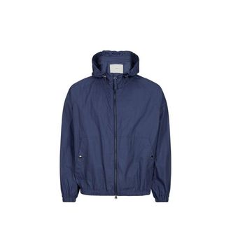 Dunst Veste coupe-vent &agrave; capuche en coton m&eacute;lang&eacute;