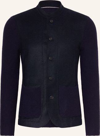 Maerz Maerz Muenchen Strickjacke Aus Merinowolle blau