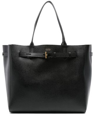 Tom Ford mini pochette Audrey en cuir - Noir