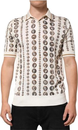 Dolce & Gabbana Herren, Oberteile, Weiß, LGröße